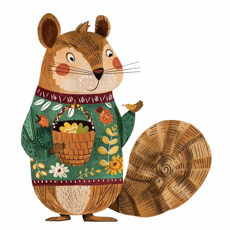 Cute Kids Boho Characters Midjourney Prompt | PromptBase