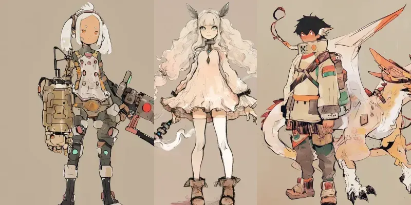 Stylish Anime Concept Art Characters Generator App | PromptBase