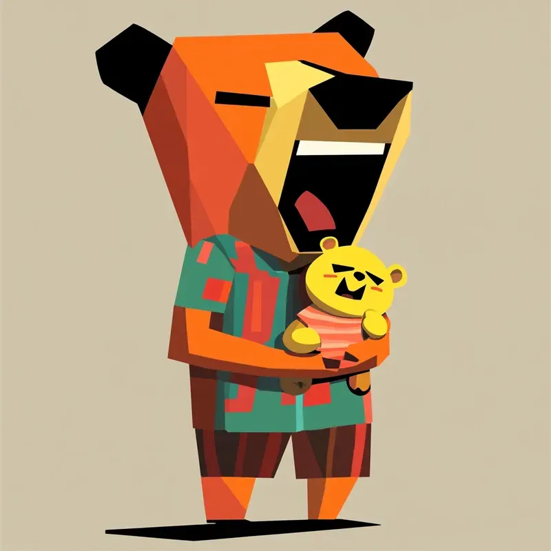 Funny Low Poly Cartoon Characters Midjourney Prompt | PromptBase