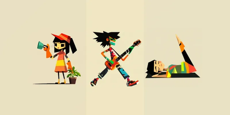 Funny Low Poly Cartoon Characters Midjourney Prompt | PromptBase