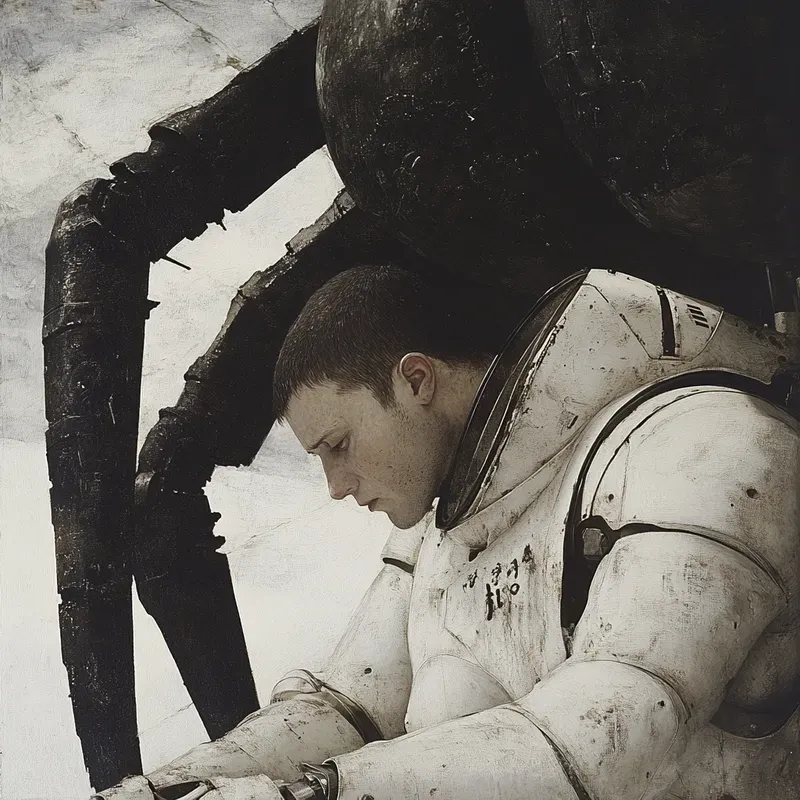 Strange Realistic Mecha Art Midjourney Prompt | PromptBase