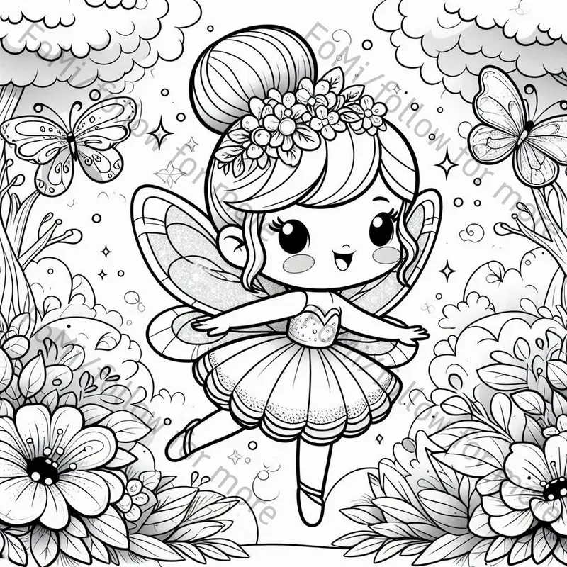 Delightful Coloring Pages For Children DALL·E Prompt | PromptBase