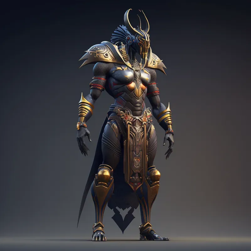 Ancient Egypt Gods Midjourney Prompt | PromptBase