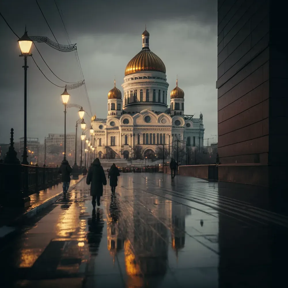 Highly Detailed Cinematic Night Shots Midjourney Prompt | PromptBase