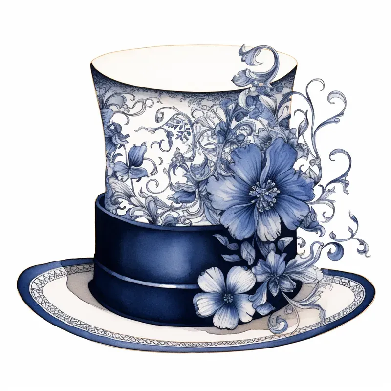 Toile Tea Party Clipart Illustrations Midjourney Prompt | PromptBase