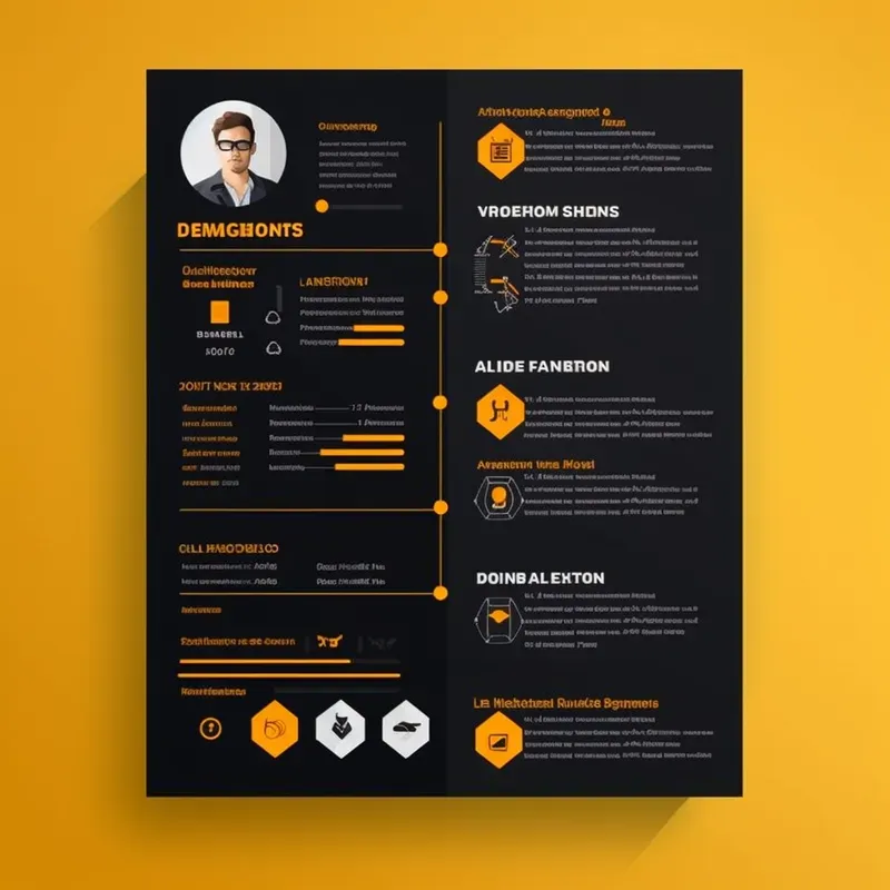 CV Or Resume Designs Midjourney Prompt | PromptBase