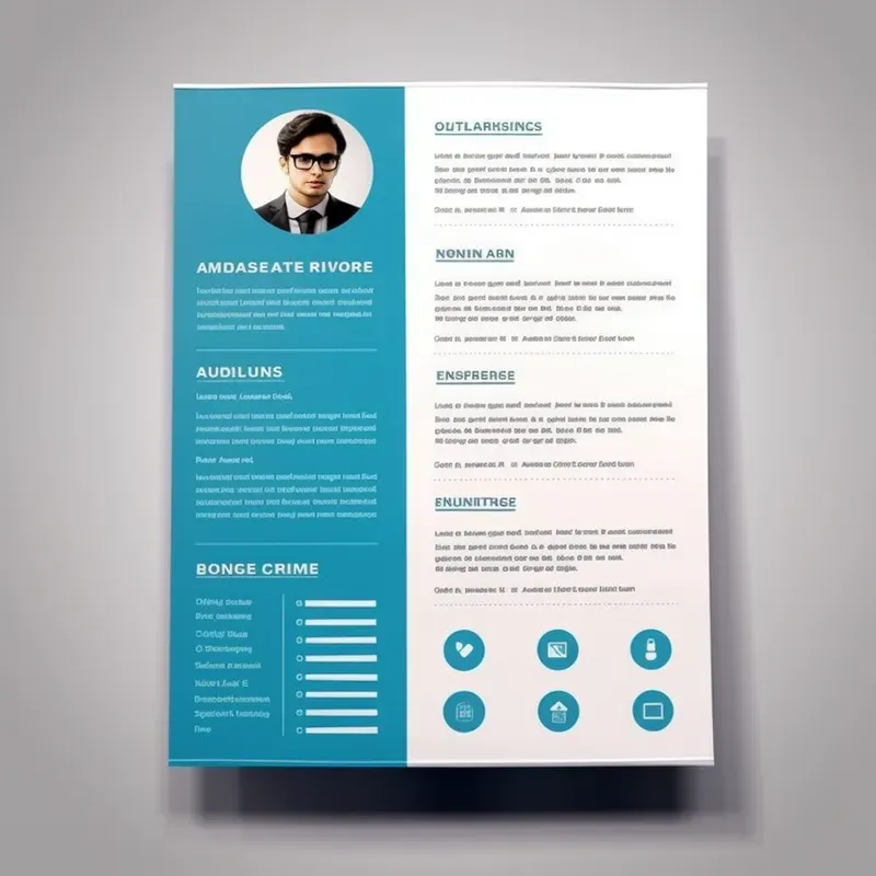 CV Or Resume Designs Midjourney Prompt | PromptBase