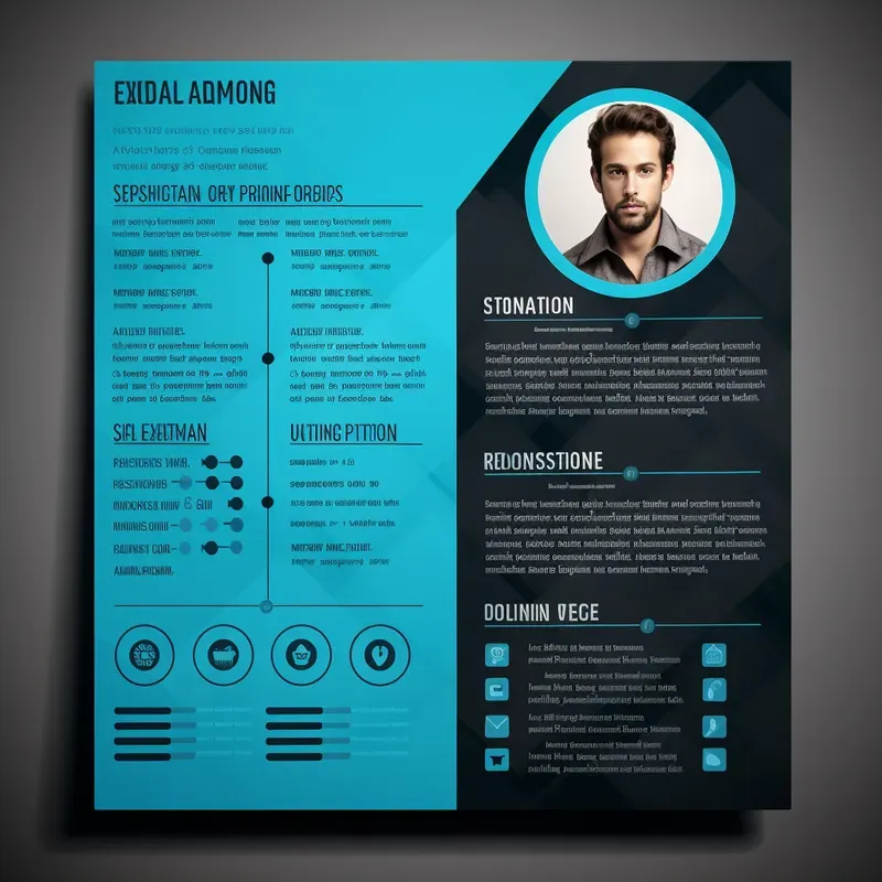 CV Or Resume Designs Midjourney Prompt | PromptBase