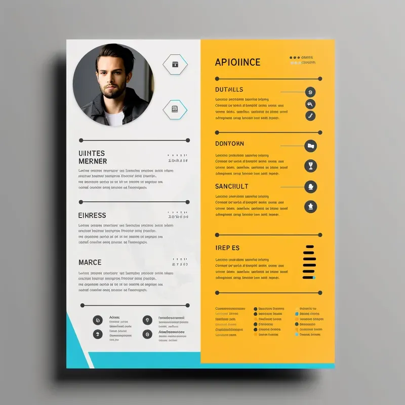 CV Or Resume Designs Midjourney Prompt | PromptBase