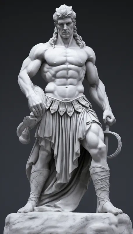 Stoic Ancient Statues Midjourney Prompt | PromptBase