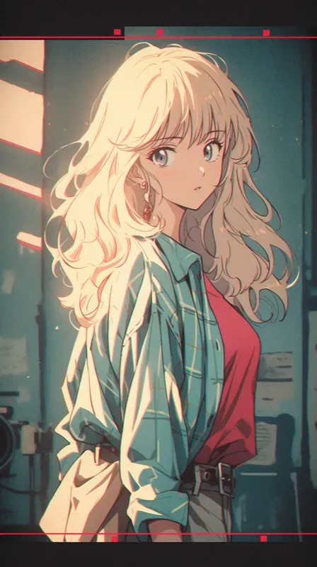 Vintage Anime Girls Midjourney Prompt | PromptBase