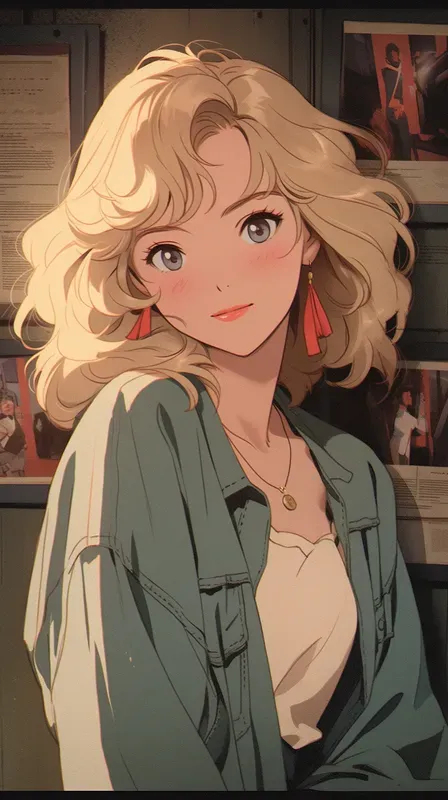 Vintage Anime Girls Midjourney Prompt | PromptBase