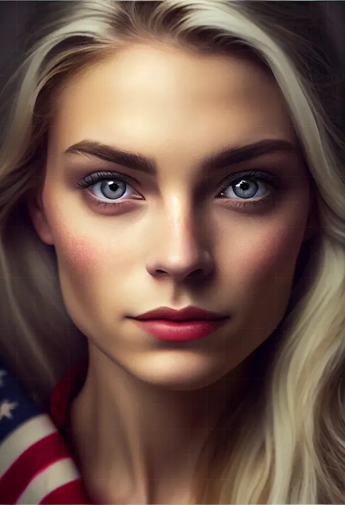 Realistic Portraits Of Woman Midjourney Prompt | PromptBase