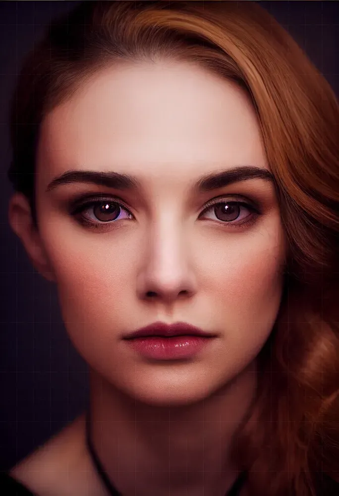 Realistic Portraits Of Woman Midjourney Prompt | PromptBase