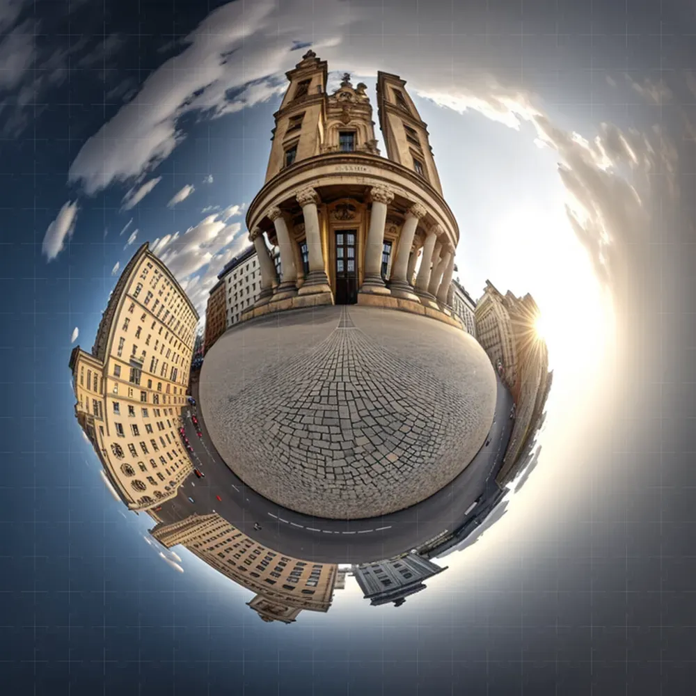 360° Panorama Photos Midjourney Prompt | PromptBase