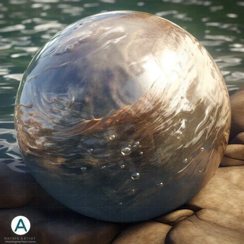 Texture Sphere Professional Templates Midjourney Prompt | PromptBase