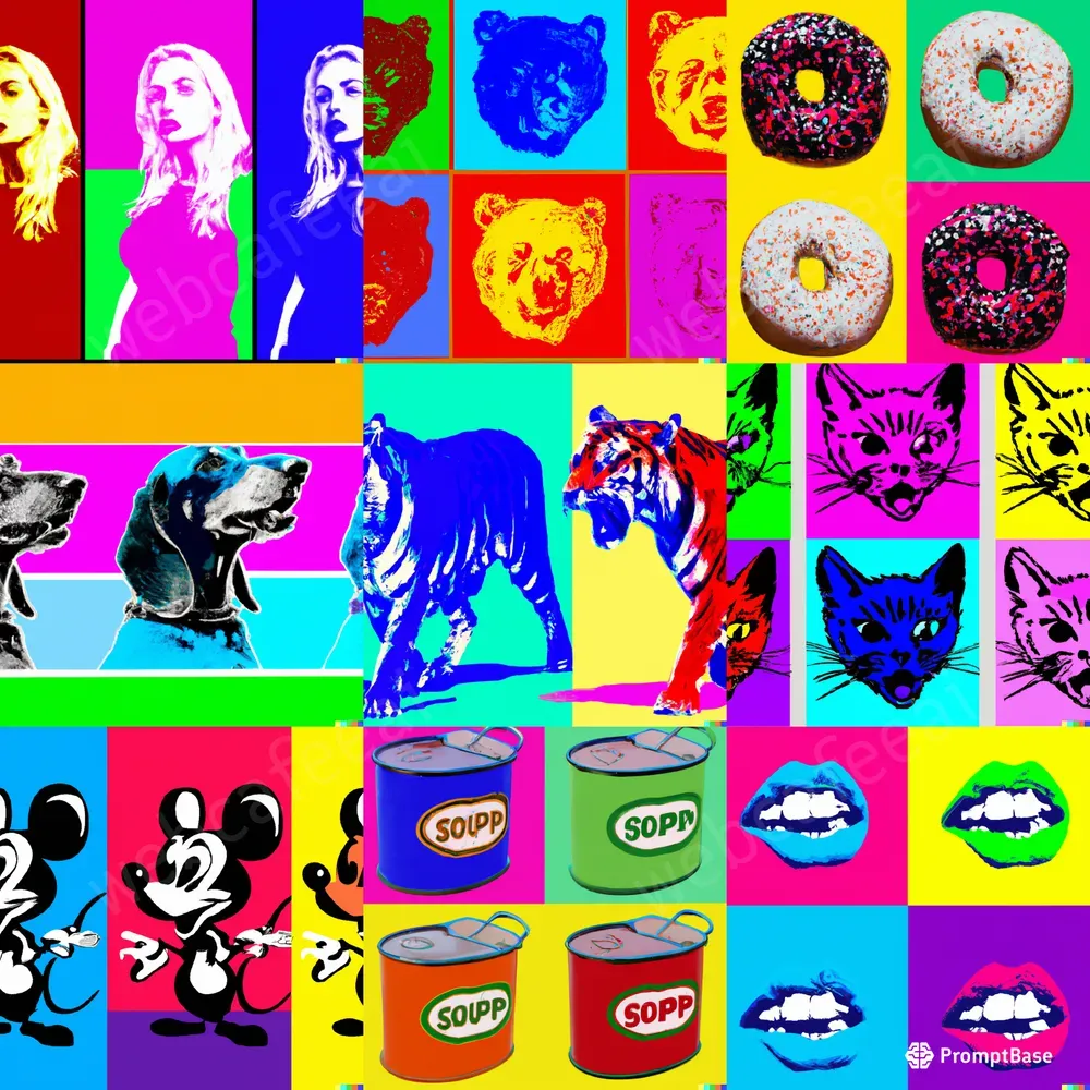 Andy Warhol Art DALL·E Prompt | PromptBase