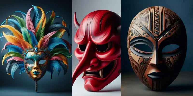 Mask Photographs DALL·E Prompt | PromptBase