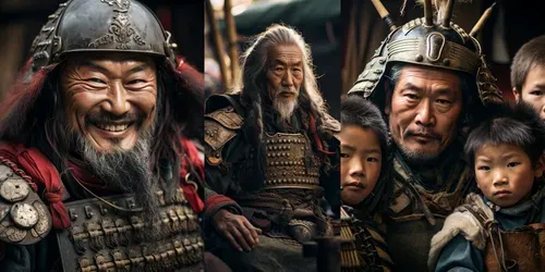 Realistic Samurai Warriors Midjourney Prompt | PromptBase