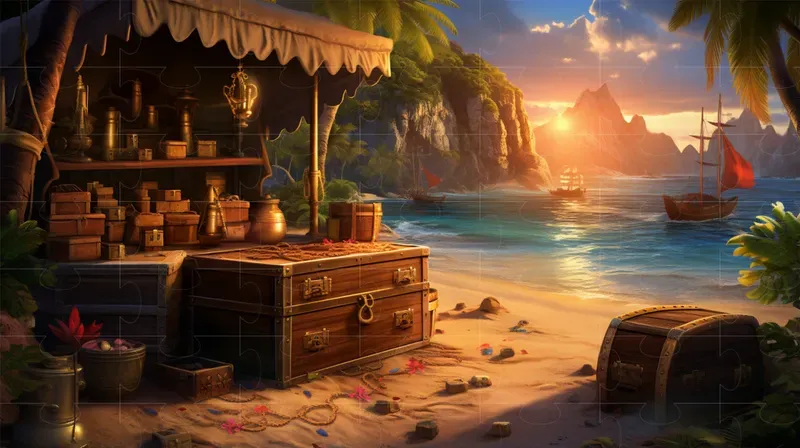 Hidden Objects Background Midjourney Prompt | PromptBase