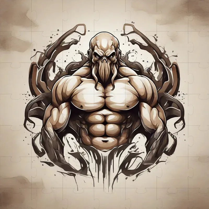 Bodybuilder Logo Designs Leonardo Ai Prompt | PromptBase