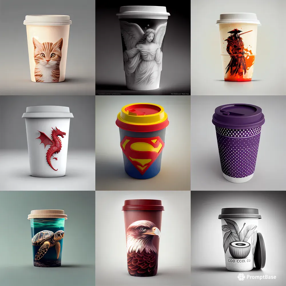 Coffee To Go Designs Midjourney Prompt | PromptBase