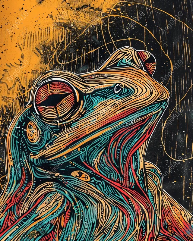 Psychedelic Finesse Character Posters Midjourney Prompt | PromptBase