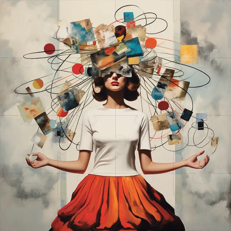 Dadaist Artworks Midjourney Prompt | PromptBase