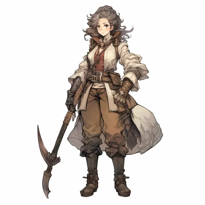 Japanese RPG Characters Midjourney Prompt | PromptBase