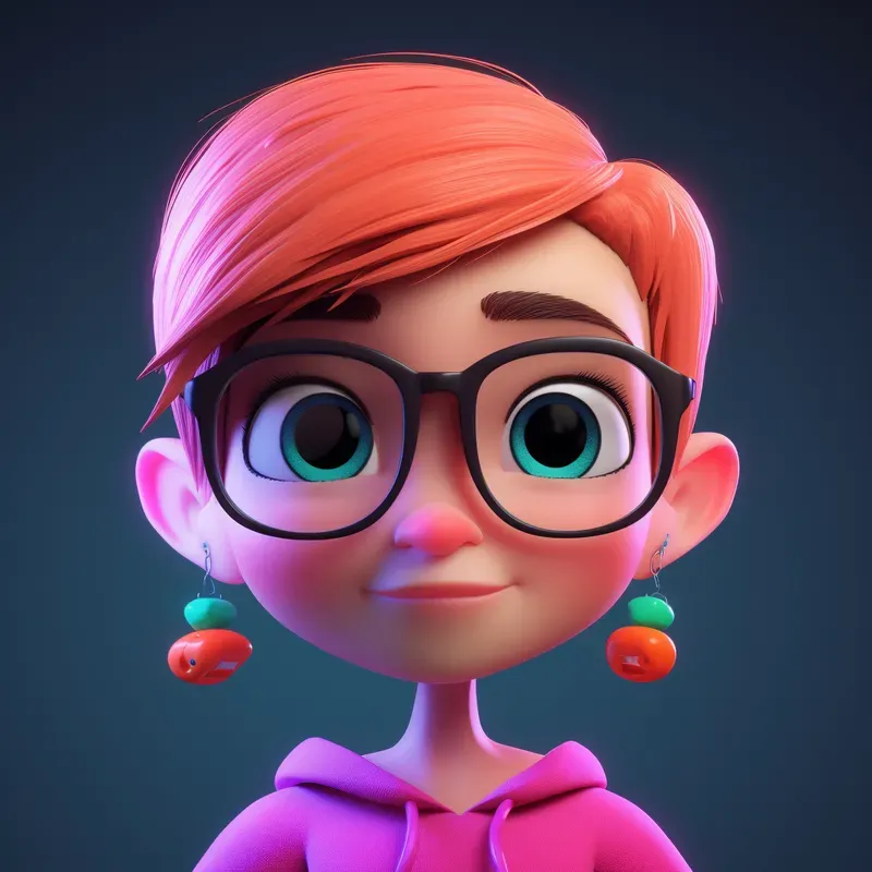 Pixar Style 3D Character Portraits Midjourney Prompt | PromptBase