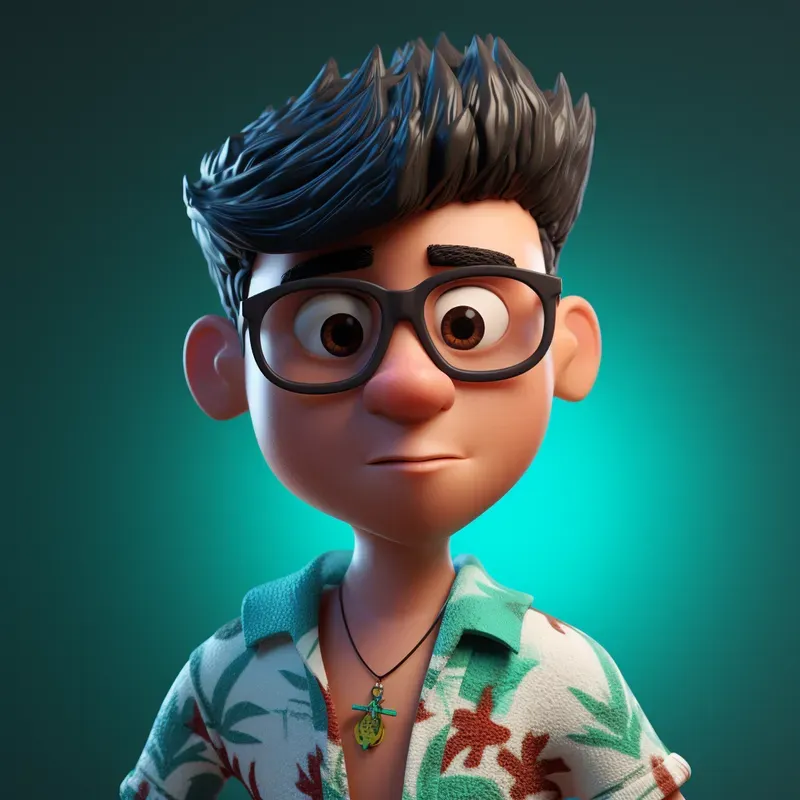Pixar Style 3D Character Portraits Midjourney Prompt | PromptBase