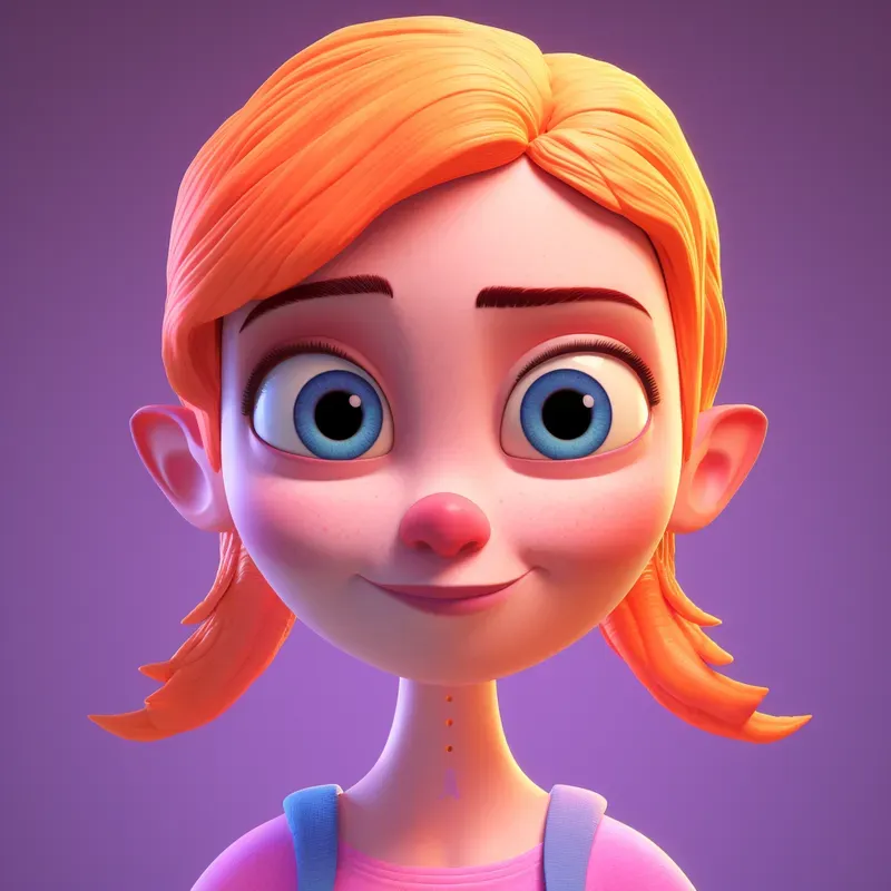Pixar Style 3D Character Portraits Midjourney Prompt | PromptBase