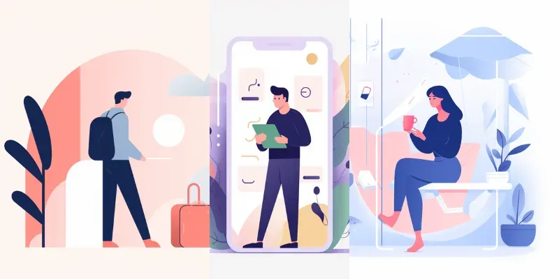 Flat Design Vector Illustrations Midjourney Prompt | PromptBase