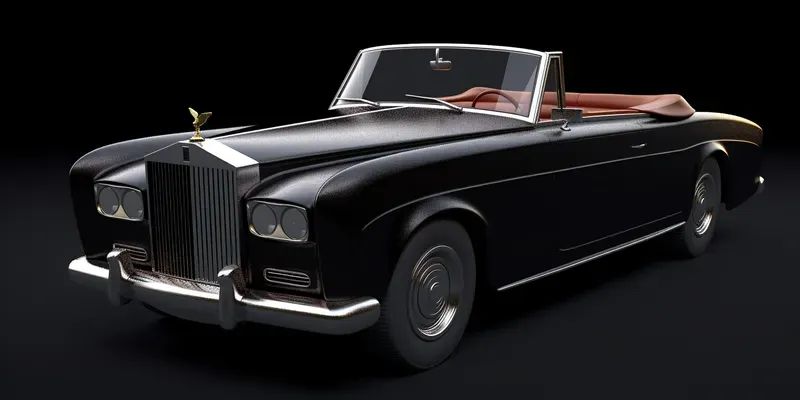 3D Vintage Realistic Classic Car Photos Midjourney Prompt | PromptBase