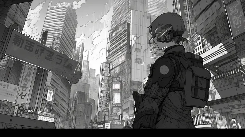 2D Mangastyle Comic Illustrations Midjourney Prompt | PromptBase