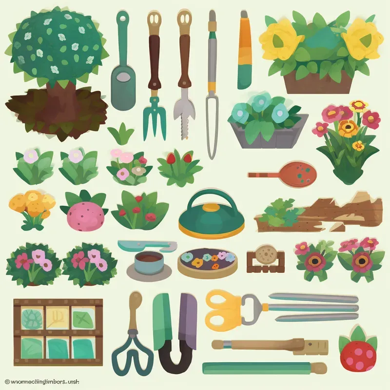 Animal Crossing Art Style Game Assets Midjourney Prompt | PromptBase