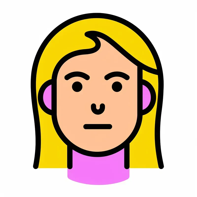 2D Lineal Color Vector Cute Avatar Icons Midjourney Prompt | PromptBase