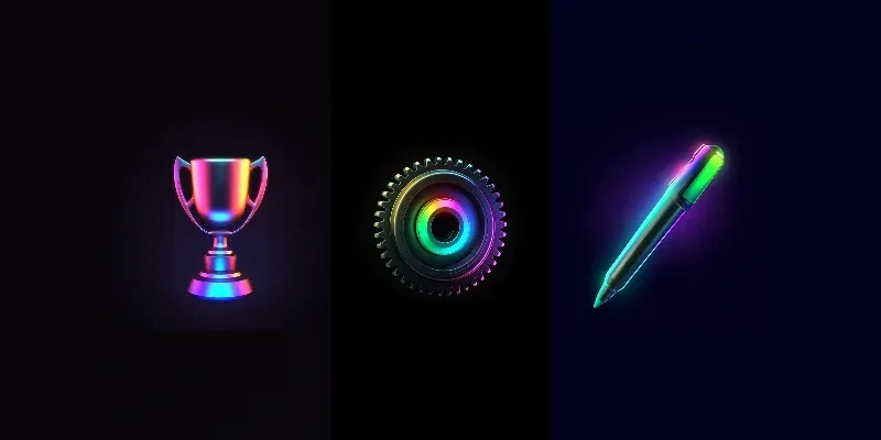 3D Realistic Texture Ui Style Icons Midjourney Prompt | PromptBase