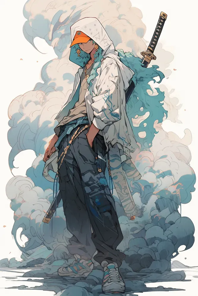 One Piece Manga Style Character Covers Midjourney Prompt | PromptBase