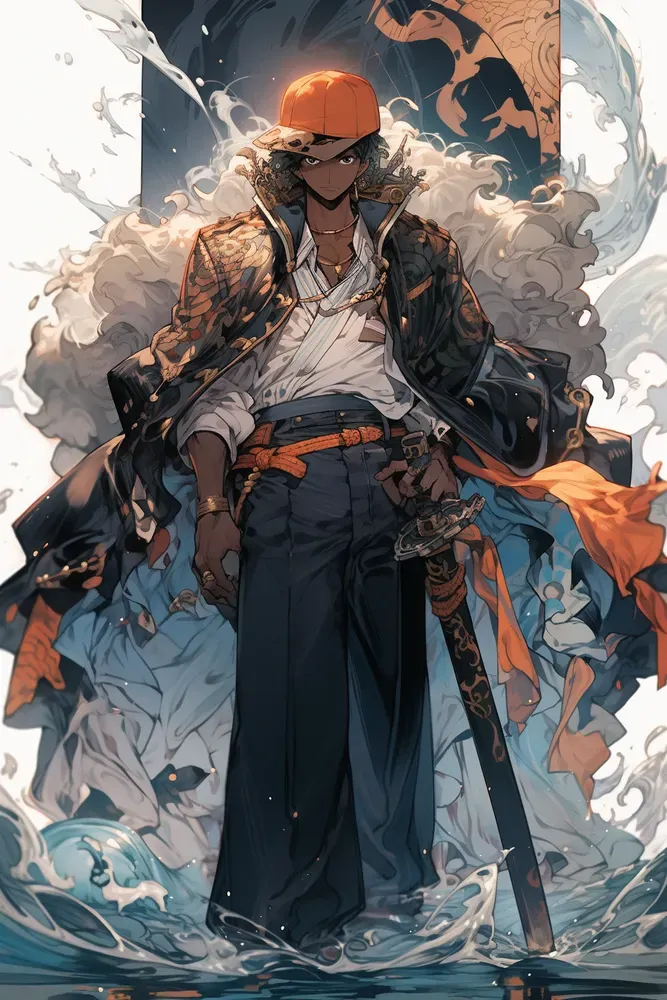 One Piece Manga Style Character Covers Midjourney Prompt | PromptBase