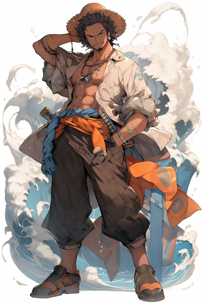 One Piece Manga Style Character Covers Midjourney Prompt | PromptBase