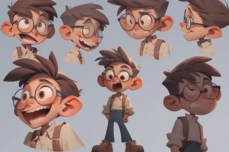 Pixar Animation Characters Development Midjourney Prompt | PromptBase