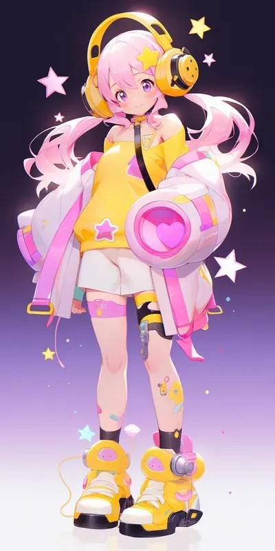 2D Moe Anthropomorphism Character Design Midjourney Prompt | PromptBase