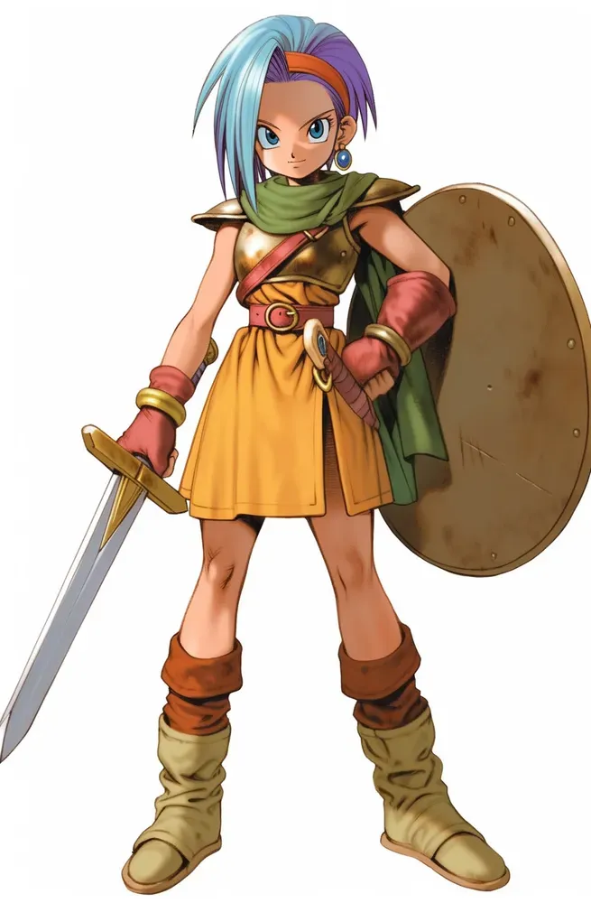 Dragon Quest Concept Characters Designs Midjourney Prompt | PromptBase