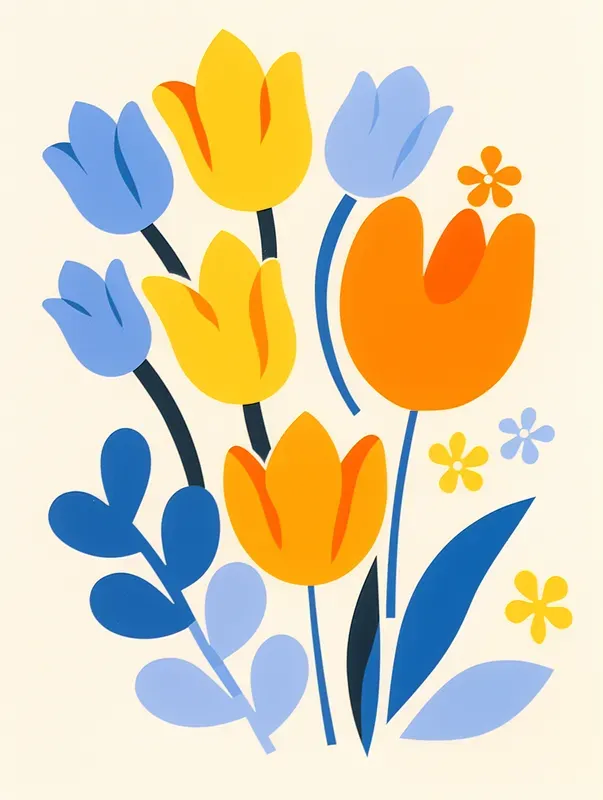 2D Nature Postcard Cover Abstract Designs Midjourney Prompt | PromptBase