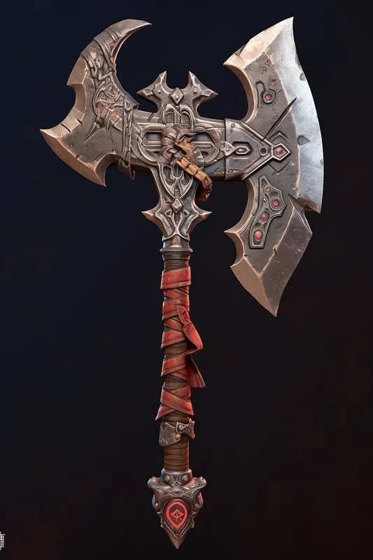 Fantasy RPG Game Weapons Design Art Midjourney Prompt | PromptBase