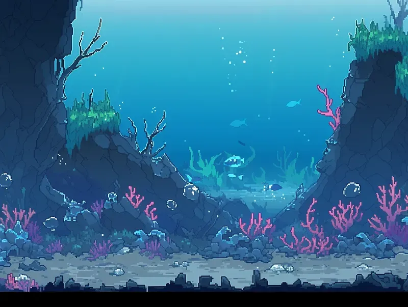 RPG Pixel Game Assets Background Scenes Midjourney Prompt | PromptBase