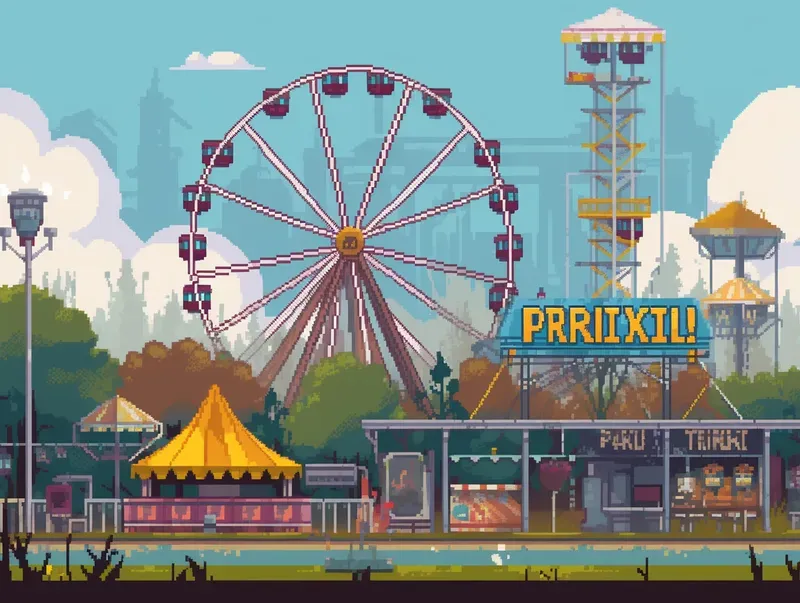 RPG Pixel Game Assets Background Scenes Midjourney Prompt | PromptBase