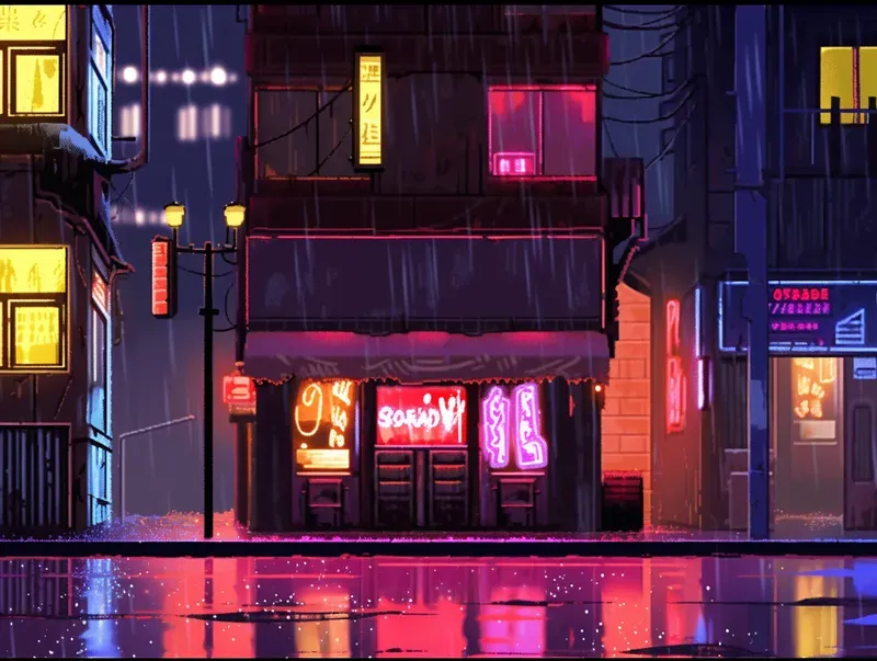 RPG Pixel Game Assets Background Scenes Midjourney Prompt | PromptBase