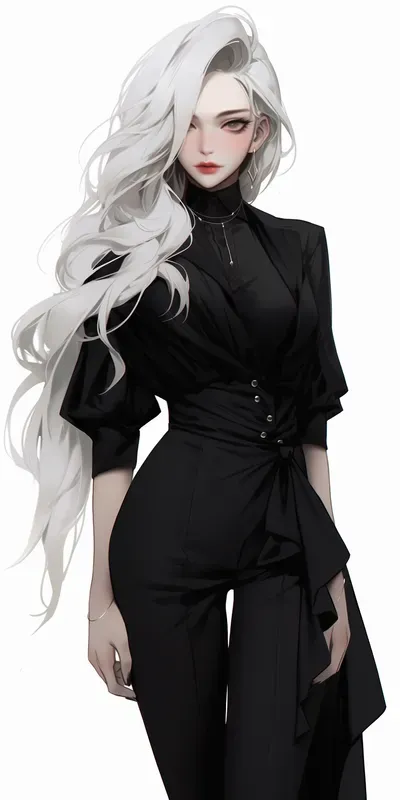 2D Fashion Modern Model Character Outfits Midjourney Prompt | PromptBase